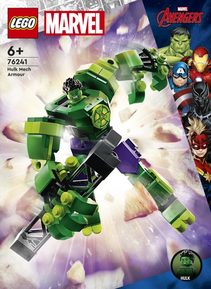 76241 Armure robot Hulk ® Marvel Super Heroes - La Poste