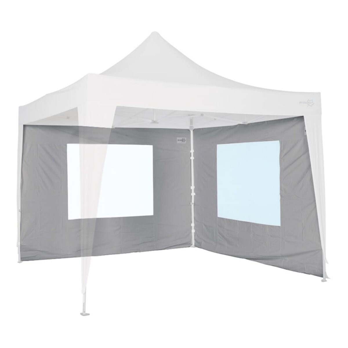 Bo-camp paroi latérale avec fenêtre pour chapiteau gris 3x3 m - La Poste