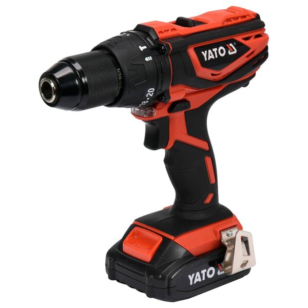 Yato perceuse à percussion avec batterie li-ion 2 0ah 18v 40nm - La Poste
