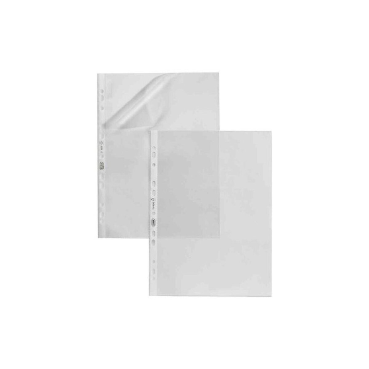 ELBA pochettes perforées, 170 x 220 mm, perforé 9 trous - La Poste