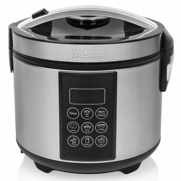 Tristar Cuiseur à riz numérique 500 W 1 5 L Acier inoxydable - La Poste