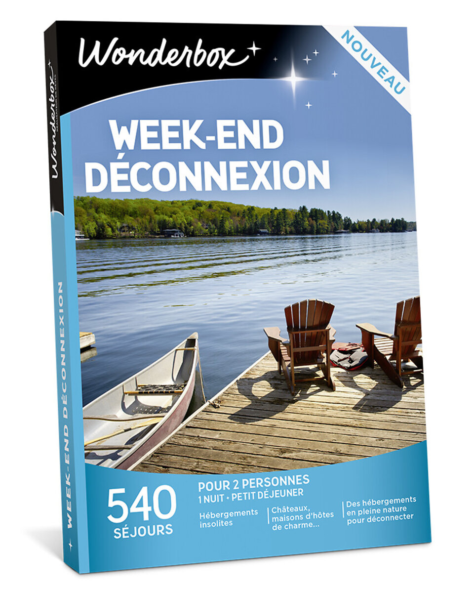 Coffret cadeau - WONDERBOX - Week-end déconnexion - La Poste Pro