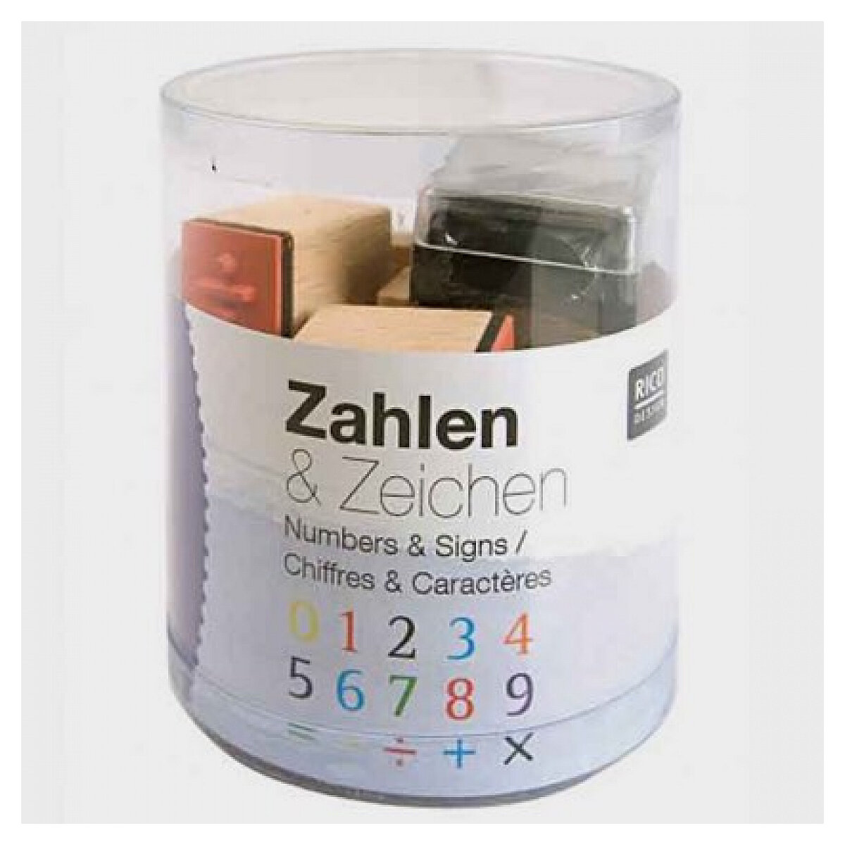 Kit tampons Chiffres - 15 tampons - La Poste