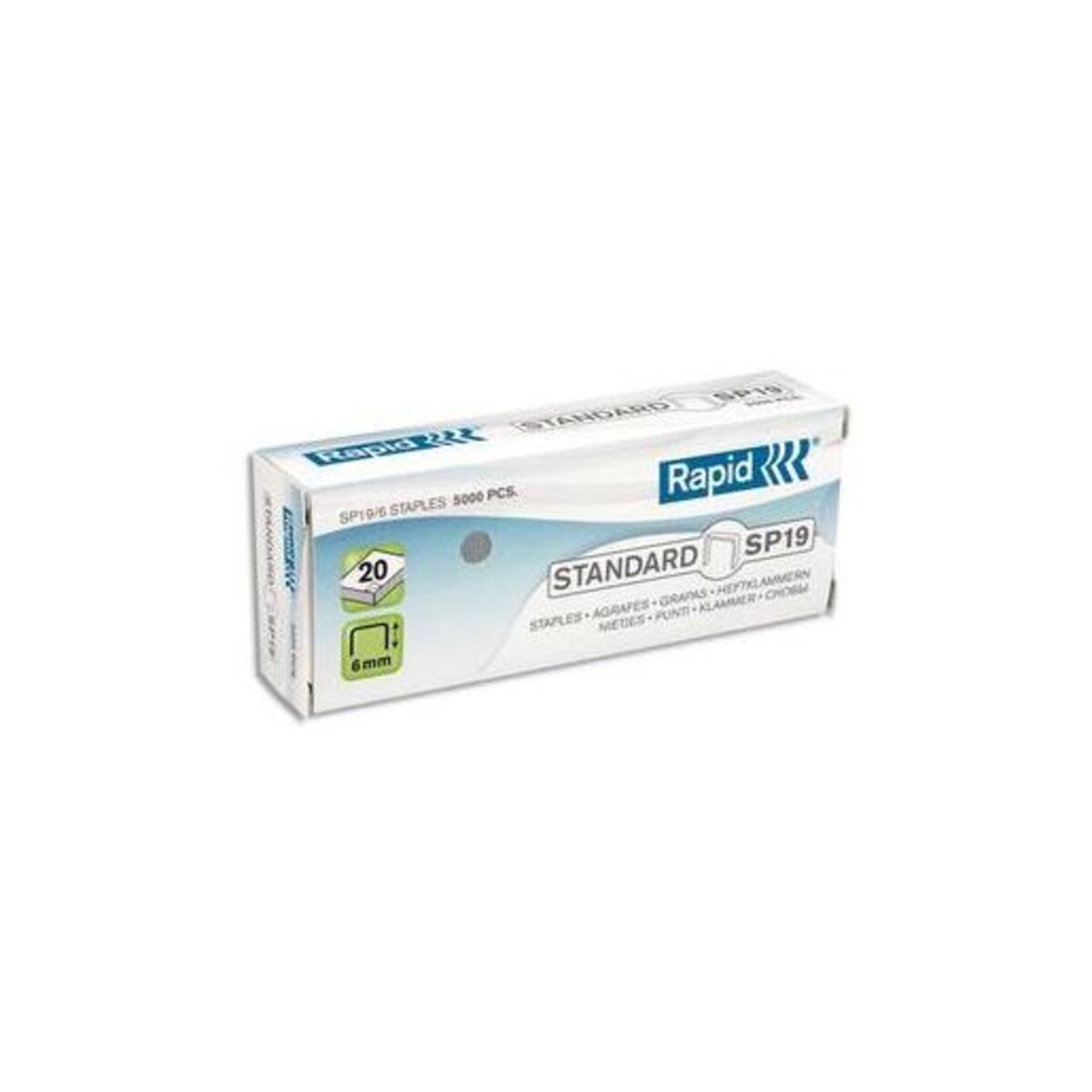 Blister de 3 boites de 5000 agrafes SP19/6 Standard 24873900 RAPID - La ...