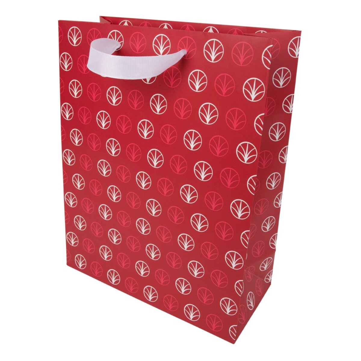 Sac Cadeau Grand Format Feuilles Rouges - Draeger paris - La Poste