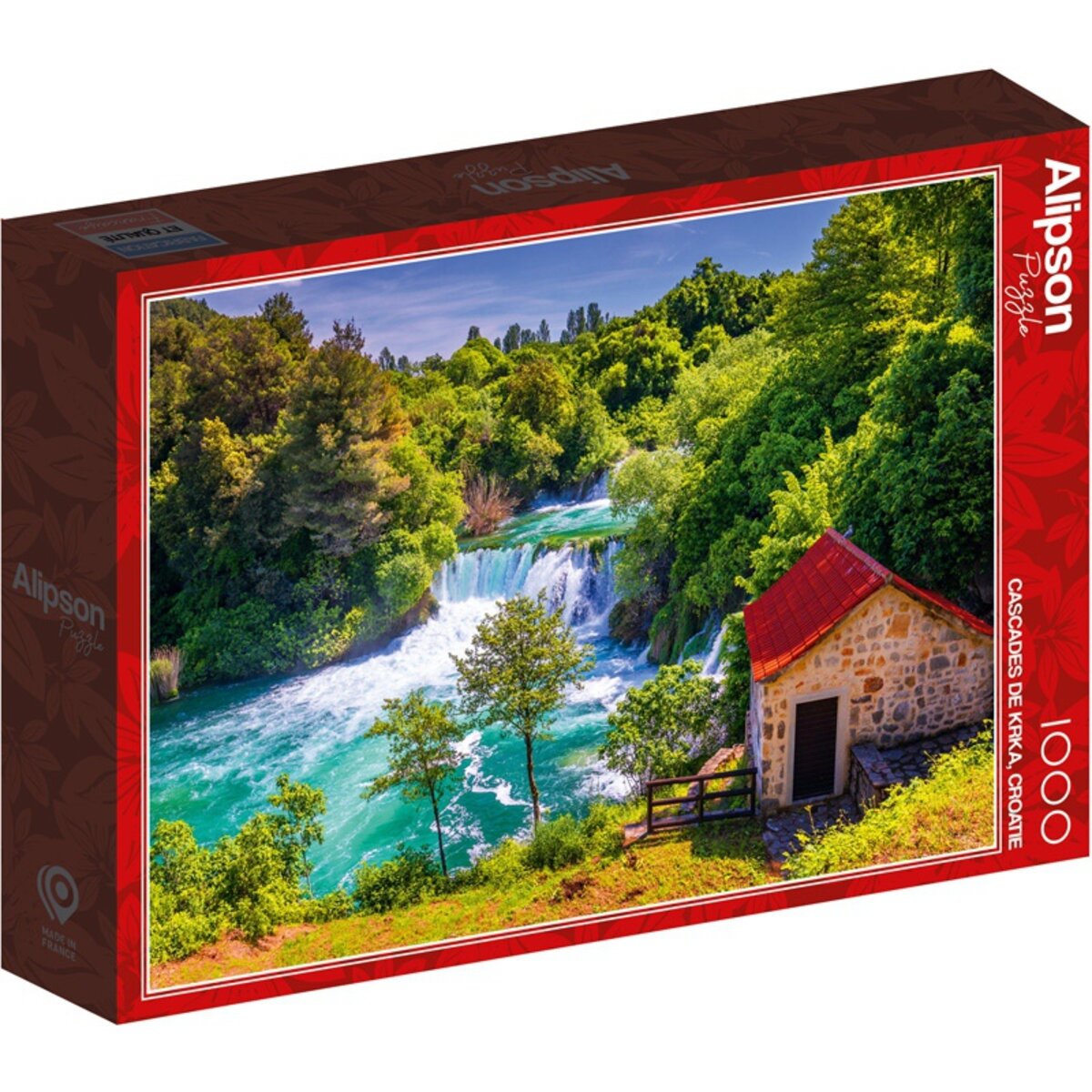 Puzzle 1000 Pièces Cascade de Krla - La Poste