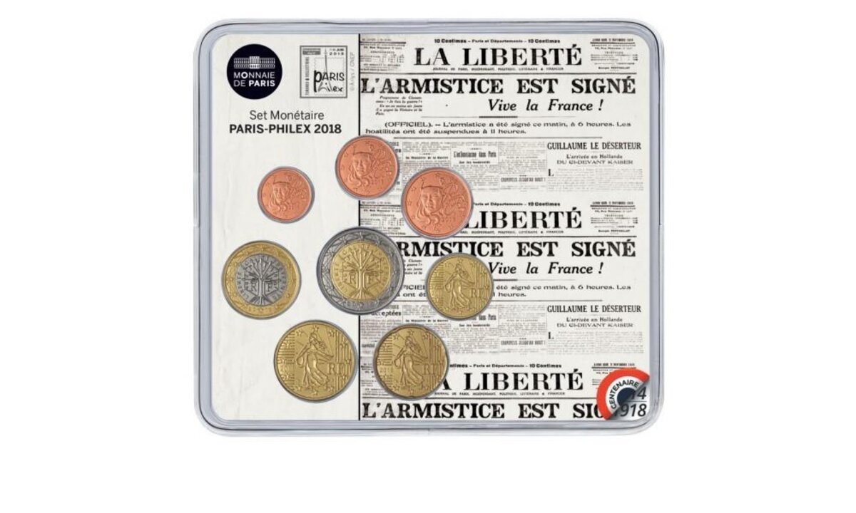 Mini-set série euro BU France 2018 – Salon de Paris - La Poste
