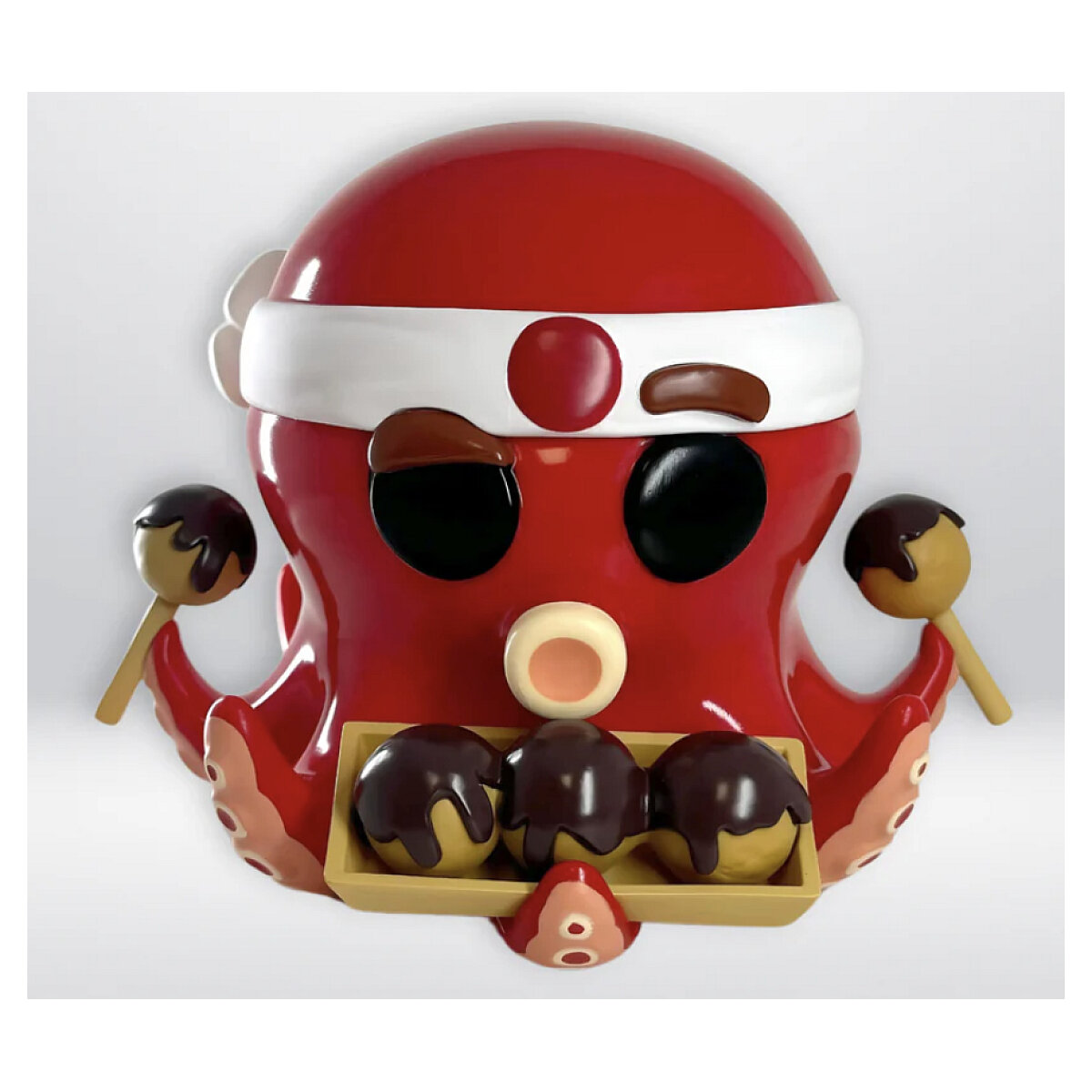 Figurine Mogu Pets - Octo Takoyaki : La Pieuvre Gourmande - La Poste Pro