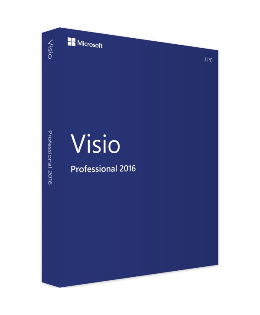 Microsoft Visio 2016 Professionnel - Clé licence à télécharger - La Poste