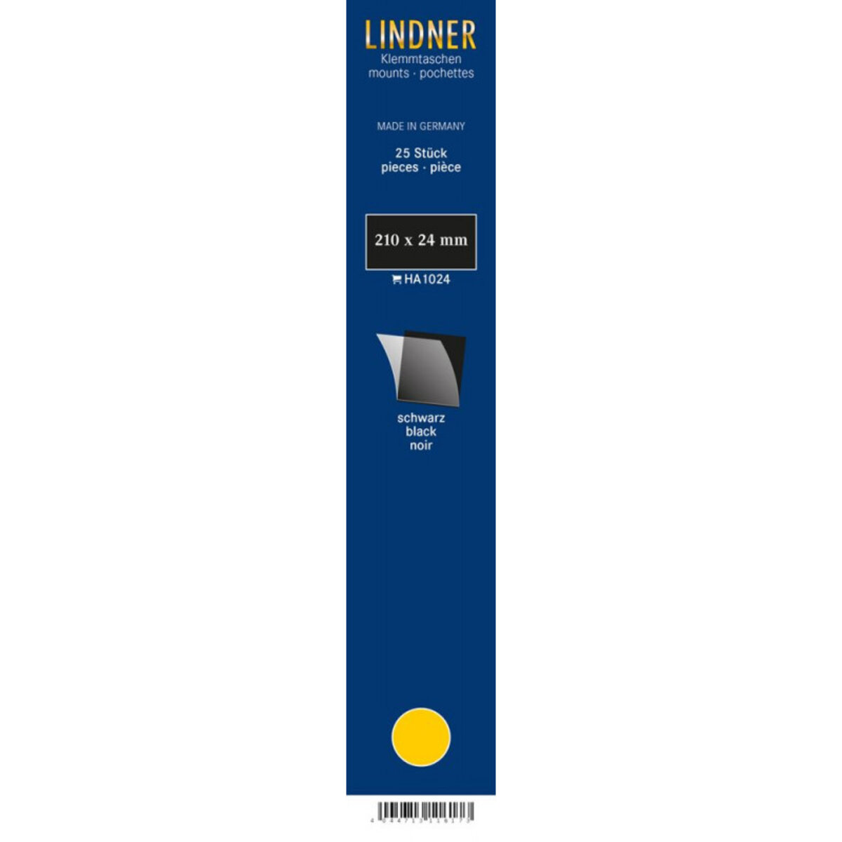 Bandes simple soudure 210 x 24 mm pour timbres-poste. Fond ...