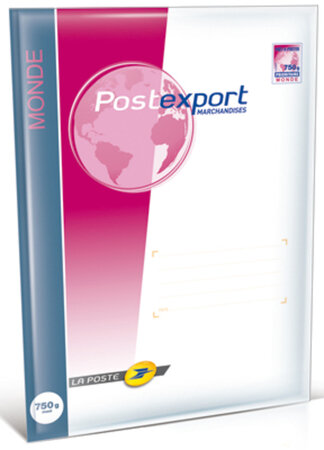Prêt-à-Poster Postexport 750g - Monde - La Poste