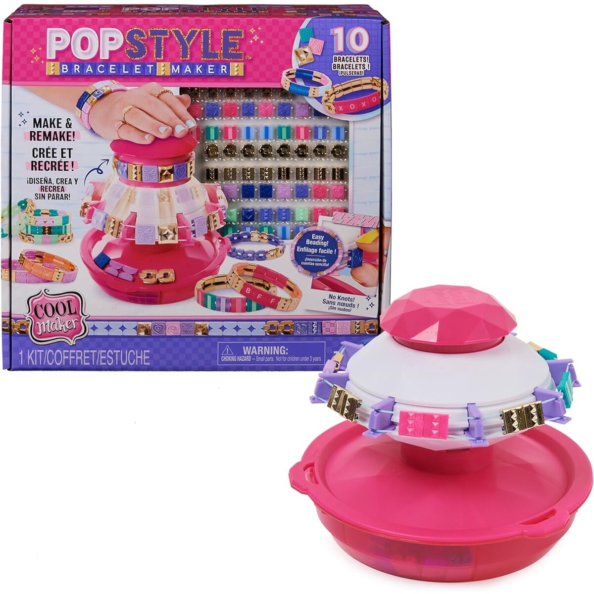 Spin Master 6067289 - Pop Style - Machine Kit Bracelet - La Poste