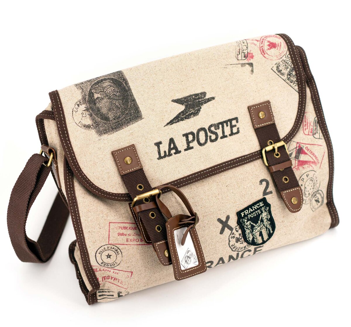 Sacoche en toile Musée de La Poste 40 x 30 x 12 cm - La Poste