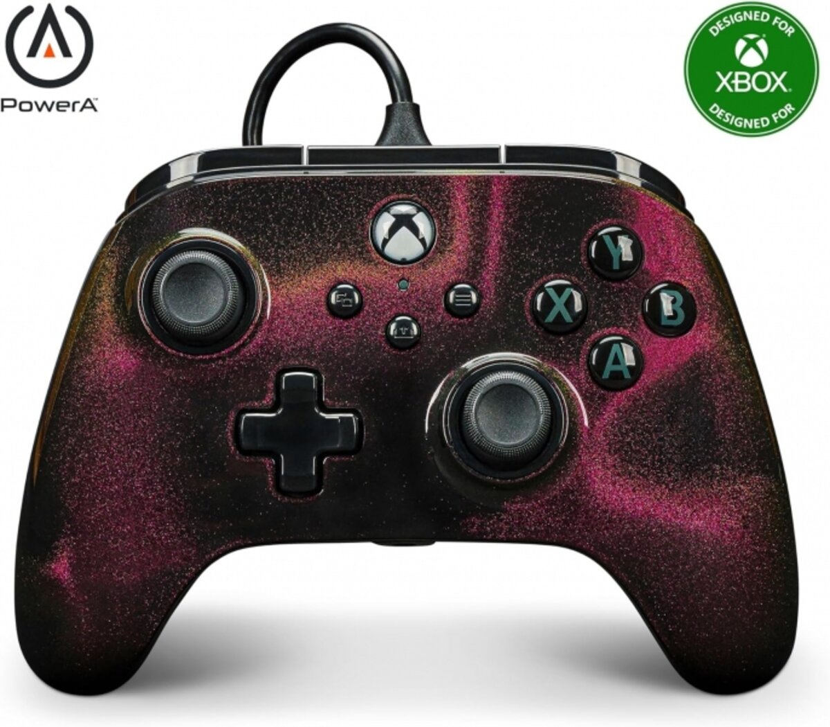 Manette filaire PowerA Advantage pour Xbox Series X S - Sparkle - La Poste