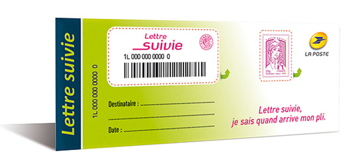 Carnet de 5 timbres Marianne - Lettre suivie - La Poste