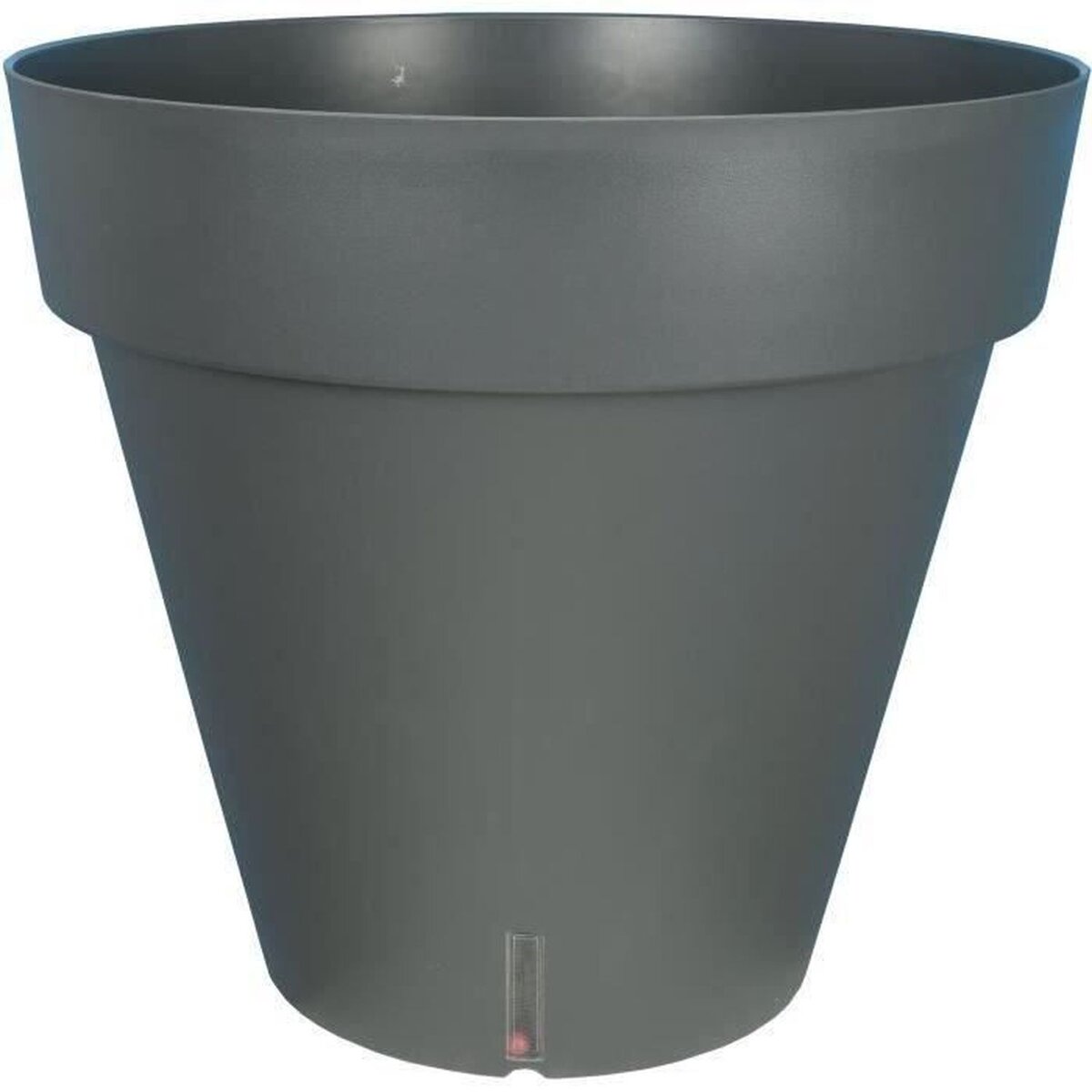 Bac à fleurs rond LOFT - Plastique Ø 30 cm - Gris - La Poste