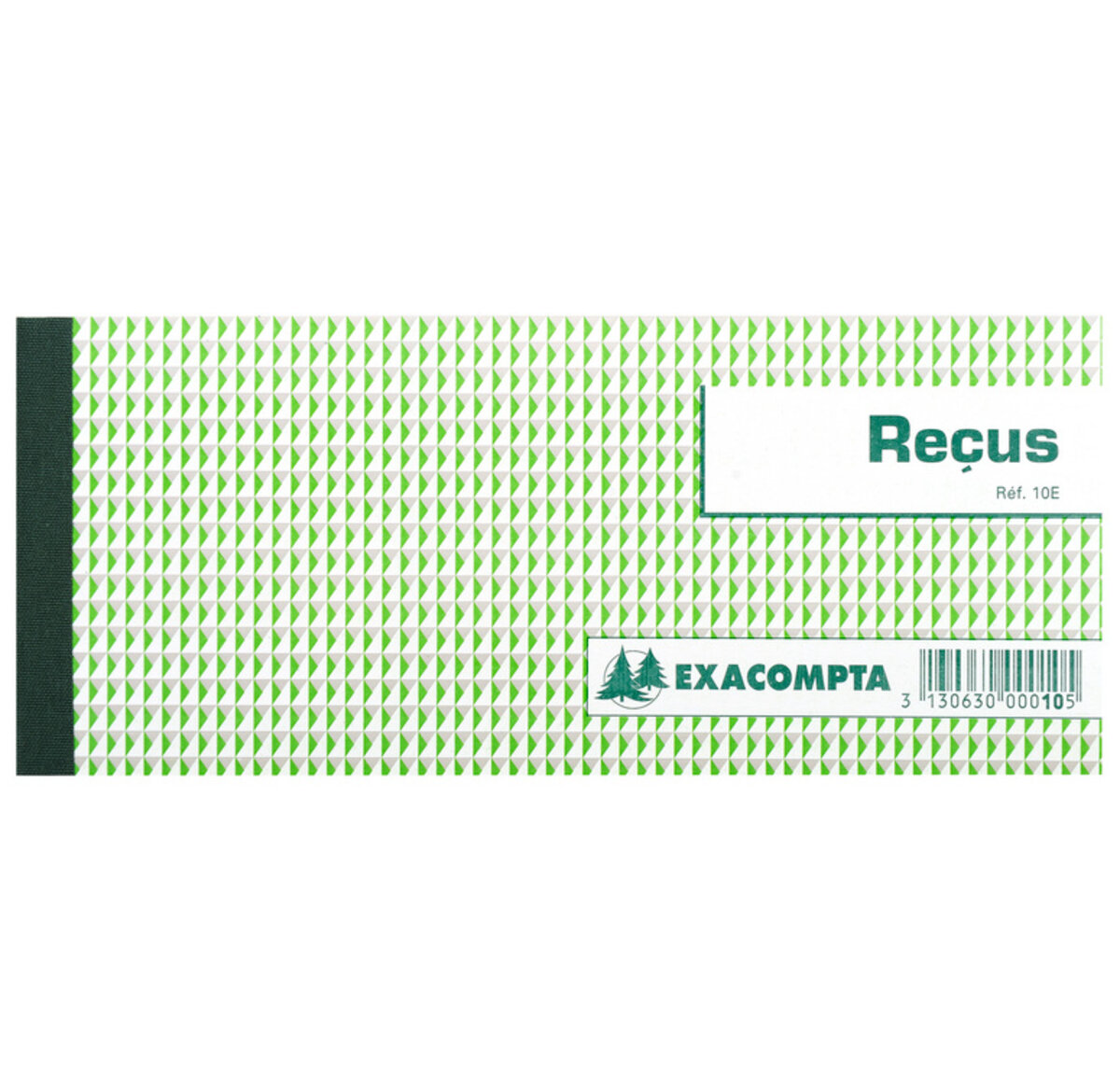 Carnet à souche Reçus 90 x 130 mm 50 feuillets EXACOMPTA - La Poste