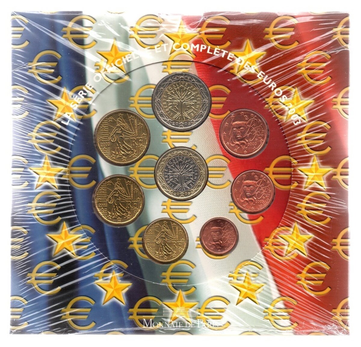 Coffret série euro BU France 2003 - La Poste