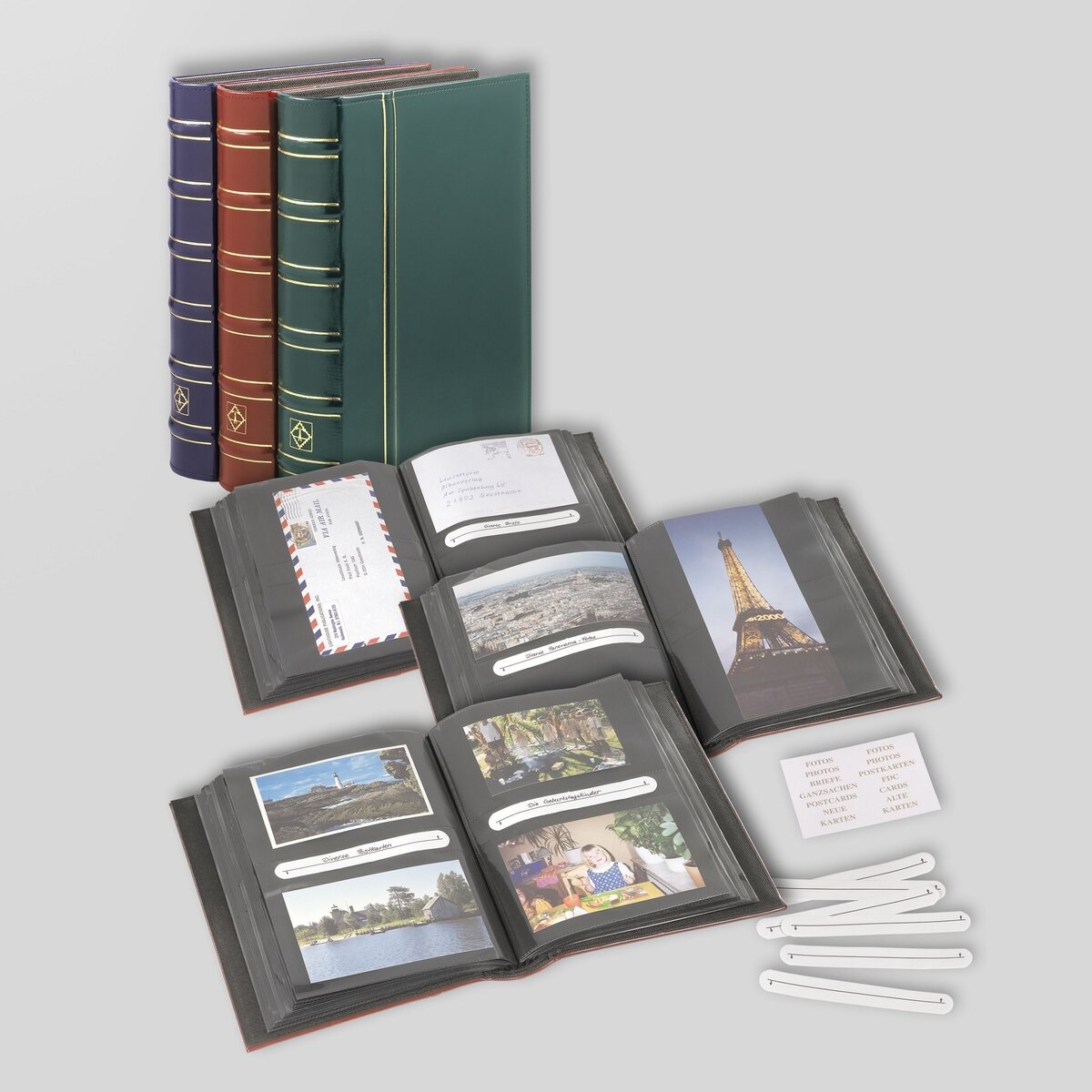 Album leuchtturm multi vert pour 200 objets de collection (336487) - La ...