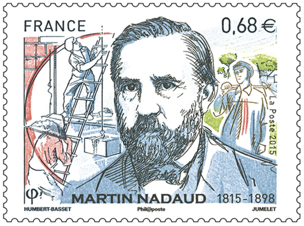 Timbre - Martin Nadaud - La Poste