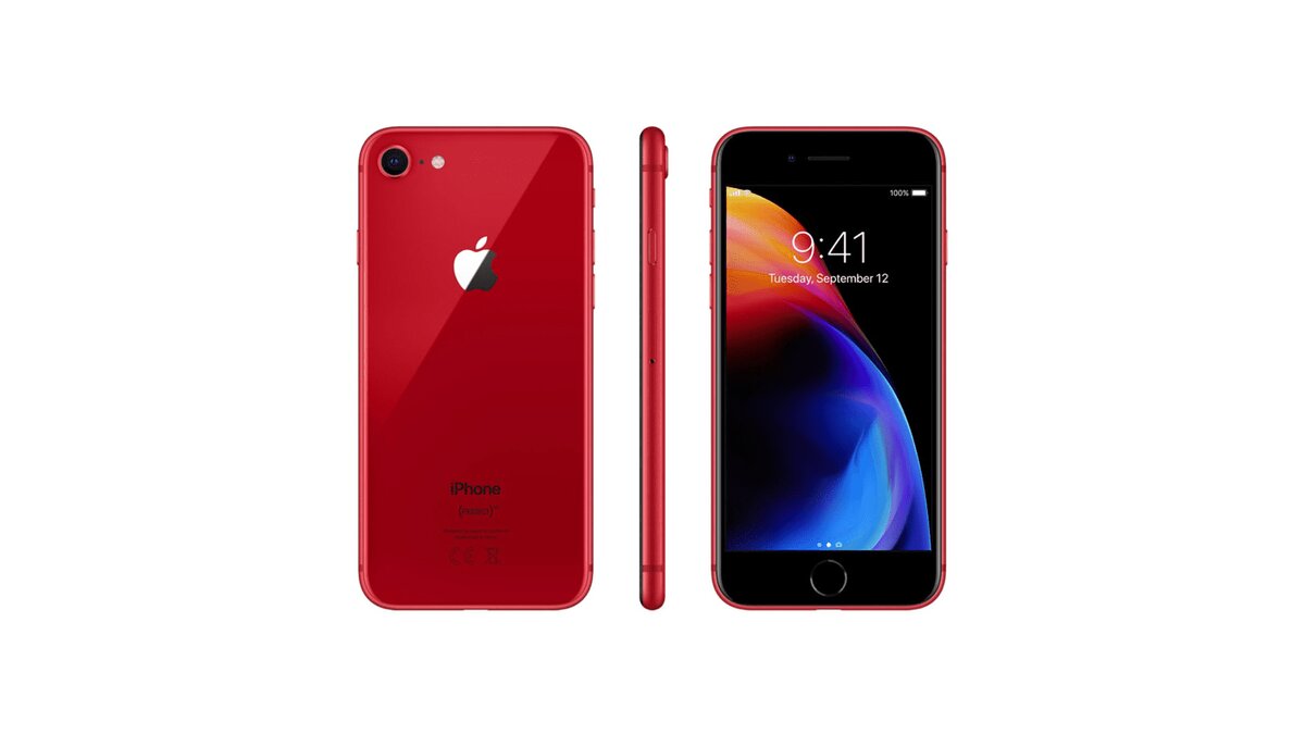 Apple iphone 8 plus - rouge - 64 go - parfait état - La Poste